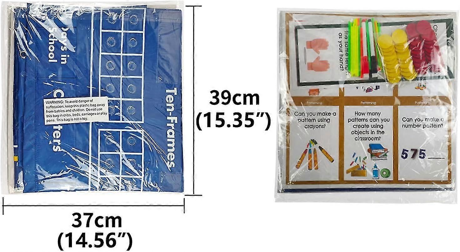 Calendar Math Pocket Chart Classroom Pocket Chart Educational Pocket ...