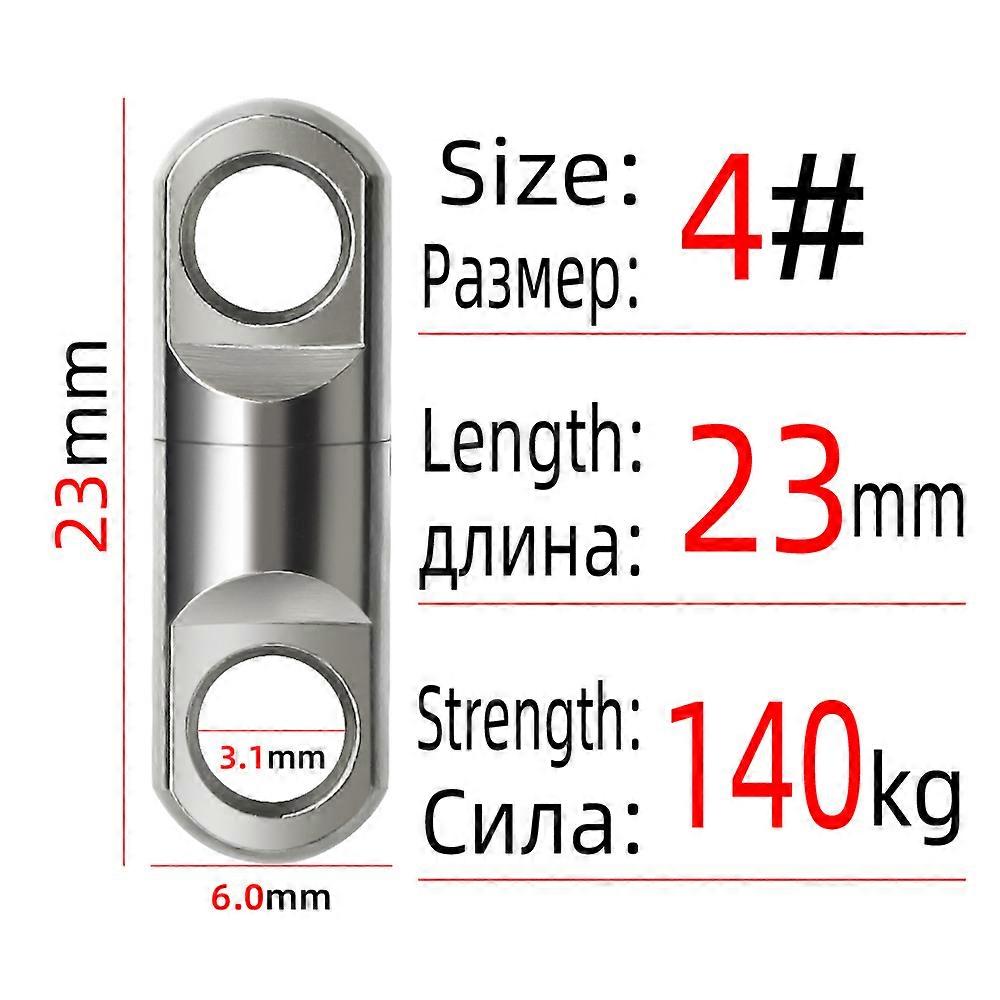 Heavy Duty Ball Bearing Swivel Large Goods Swivels Fishing Hook Solid ...