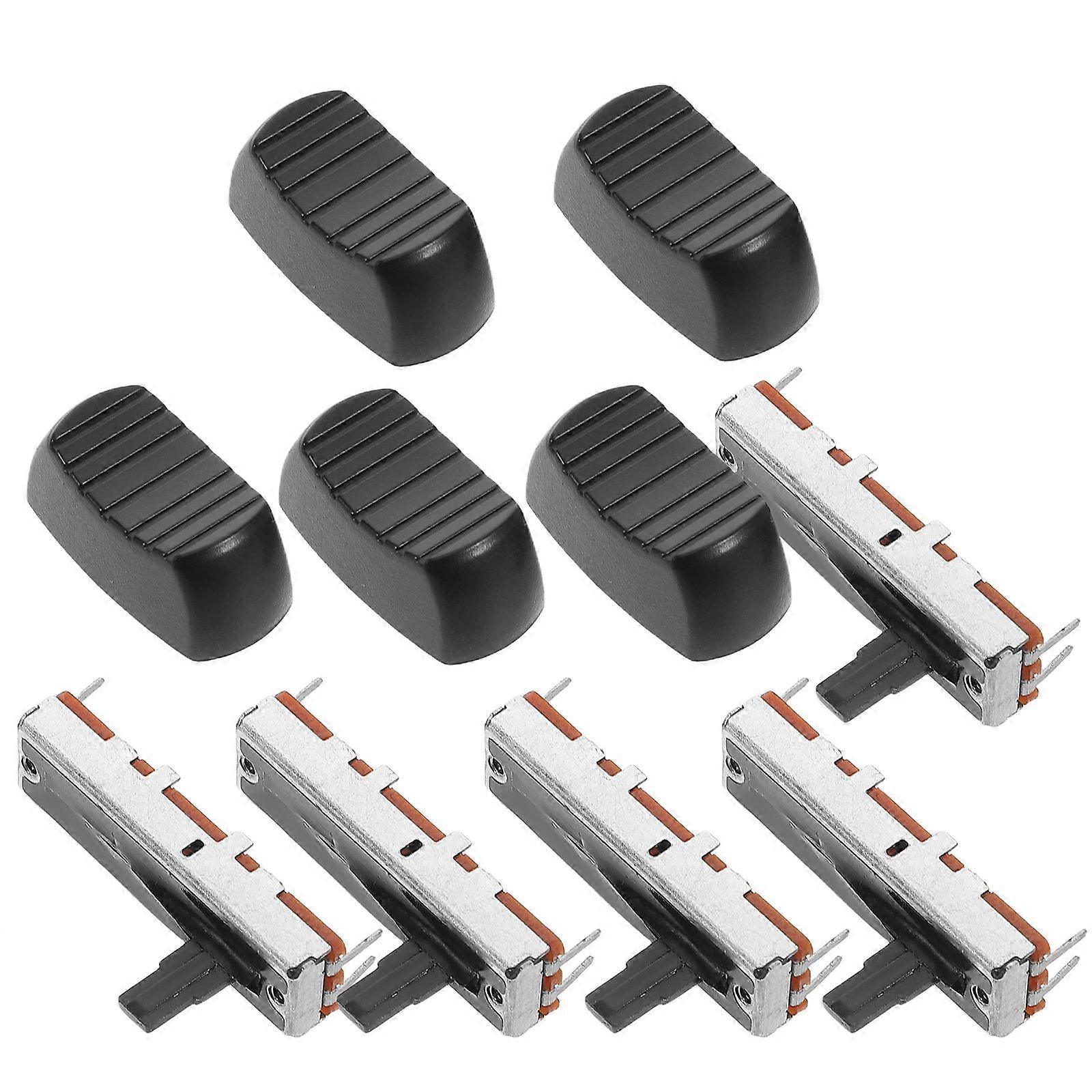 5 Sets Countertop Appliance Slider Slide Button Slider Caps Fader Caps ...