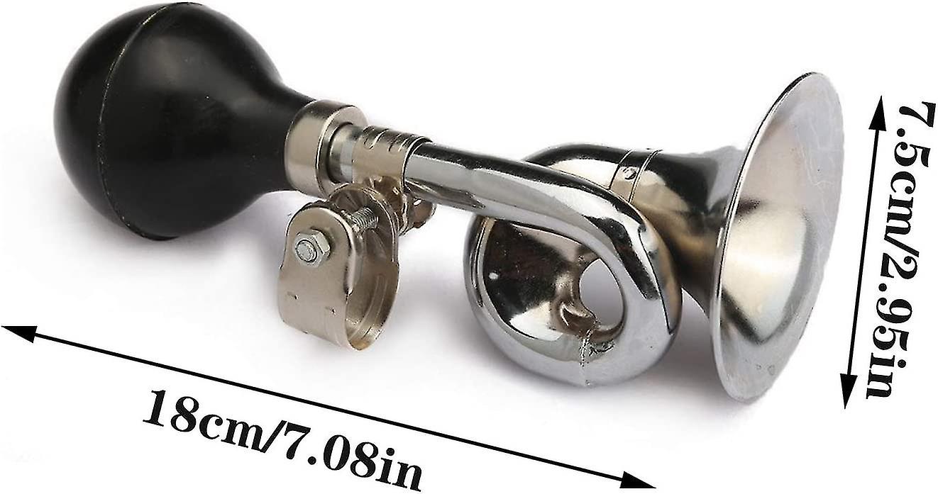Bike Horn Retro Loud Metal Air Horn Bicycle Horn Loud And Durable Sound ...