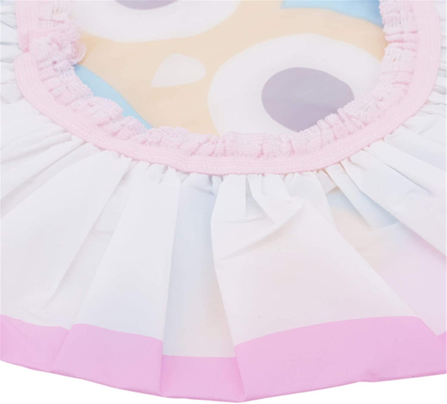 Reusable Children's Funny Cartoon Animal Shower Cap Pvc Printed Elastic ...