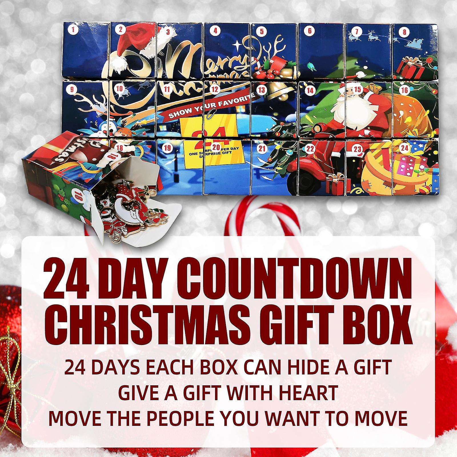 Christmas Countdown 24 Days Christmas Creative Countdown 24 Days Gift ...