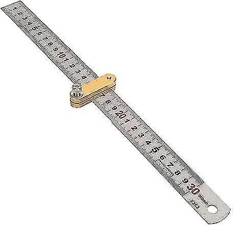 Aluminum Parallel Line Marker Positioning Ruler Block Gauge Scribe ...