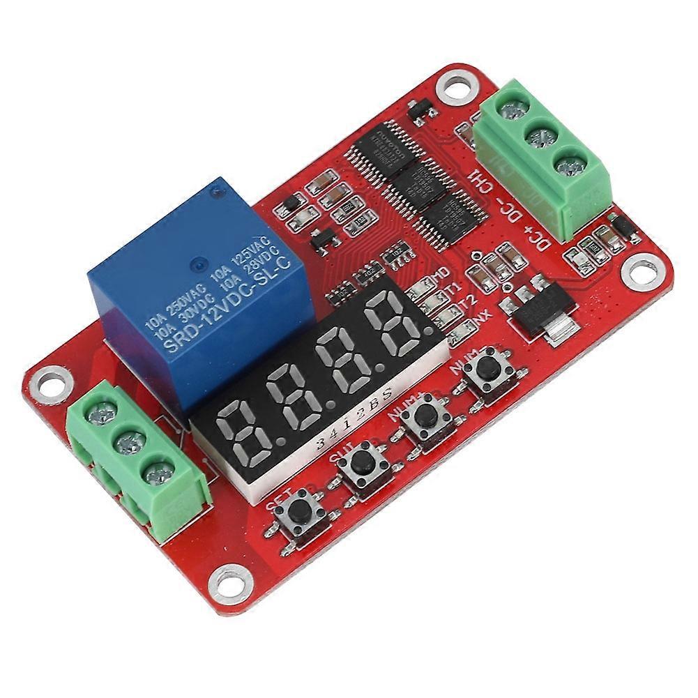 Multifunction Infinite Loop Timing Self lock Relay Cycle Timer Module Automation Delay FRM01 ...