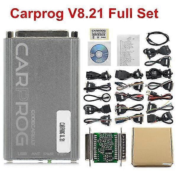 Carprog v8.21 online version auto repair tool full set car prog ...