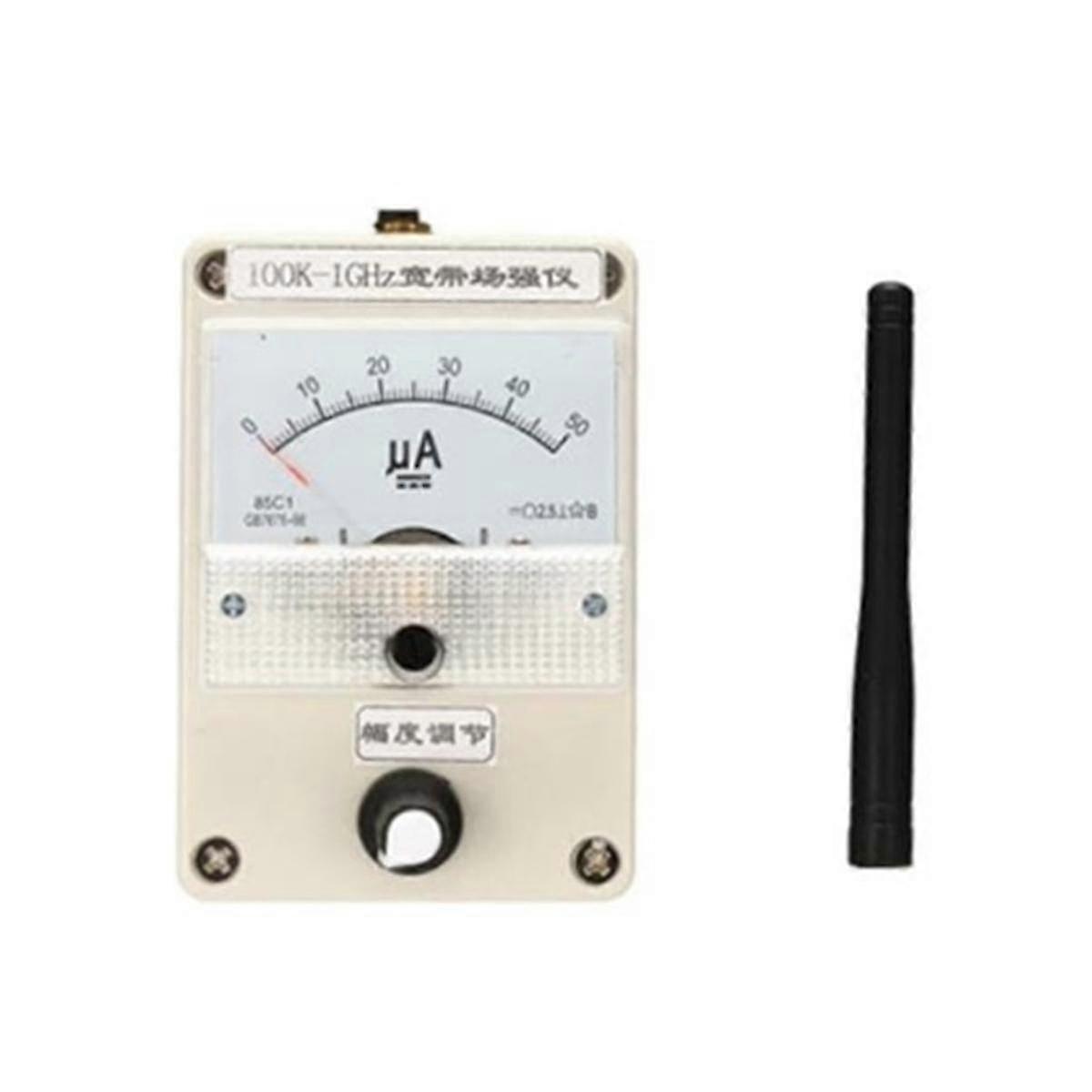 100khz-1000mhz Field Strength Indicator Meter Rf Signal Level Meter ...