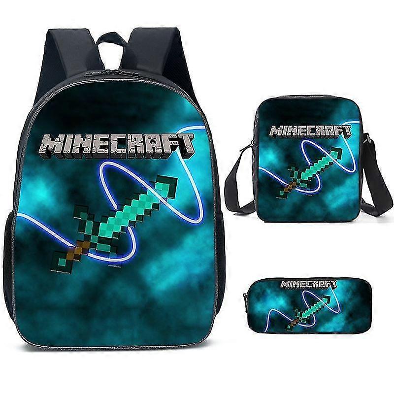 Minecraft Primary And Secondary School Schoolbags Minecraft Game ...