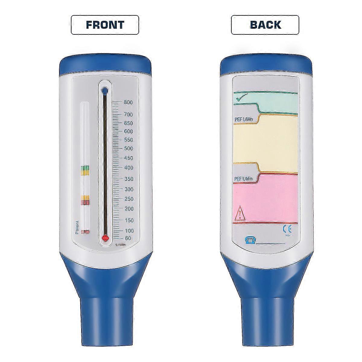 Portable Spirometer Peak Flow Meter Meter Expiratory Flow for Lung ...