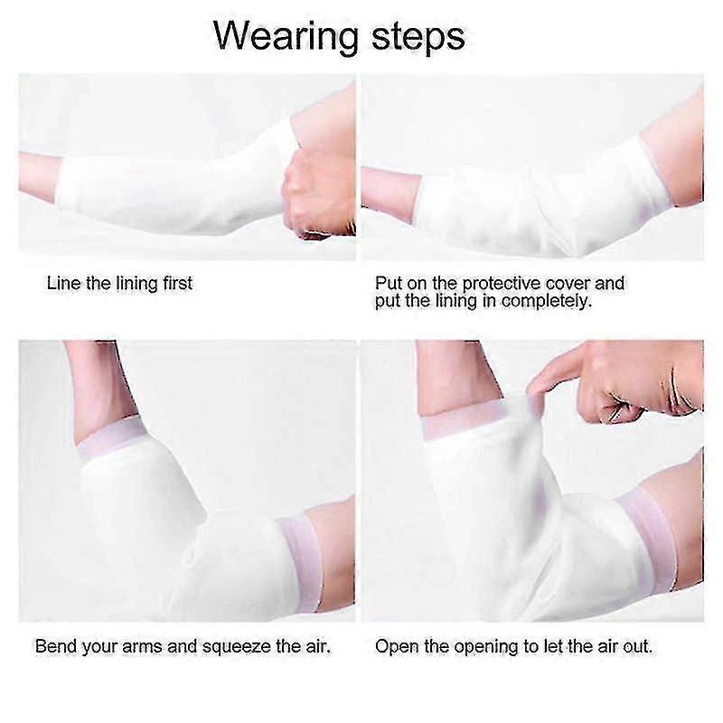 Shower Cover Silicone Waterproof Adult Sealed Cast Bandage Protector ...