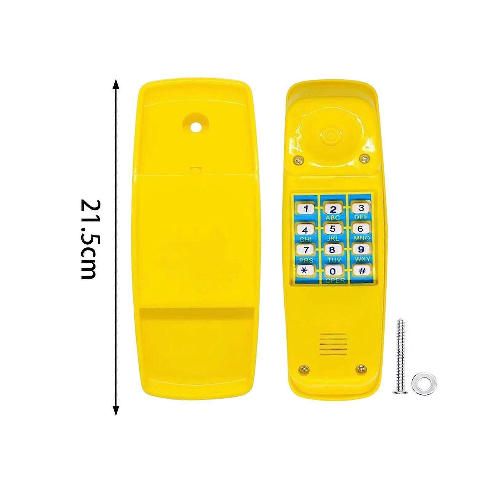 Swing Set Phone Toys Pretend Play Numeric Key Telephone for Educational ...