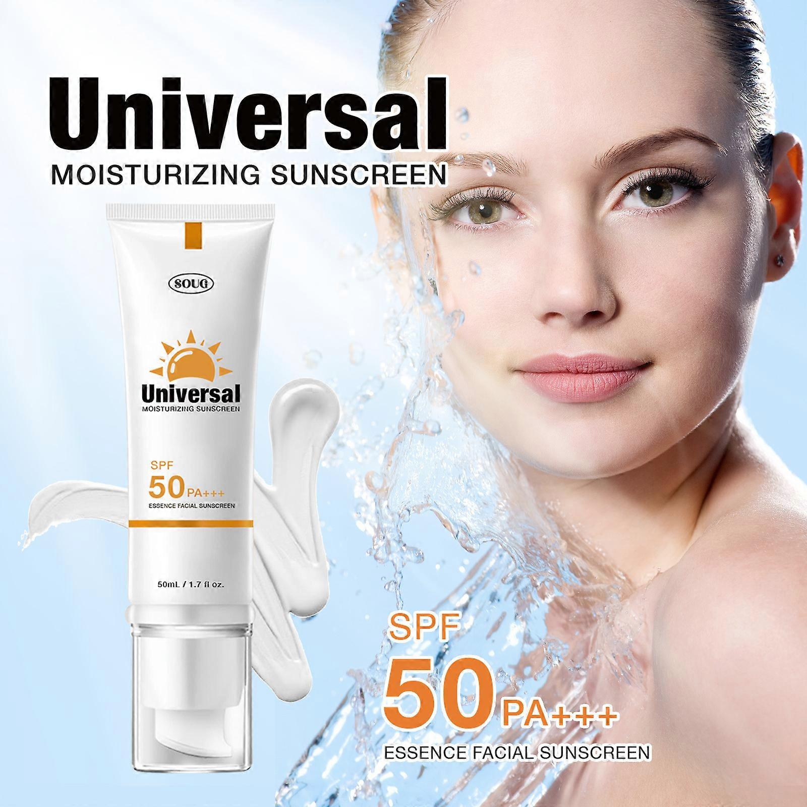 Sunscreen for Face, SPF 50 PA+++ Moisturizing Sunscreen, Water ...