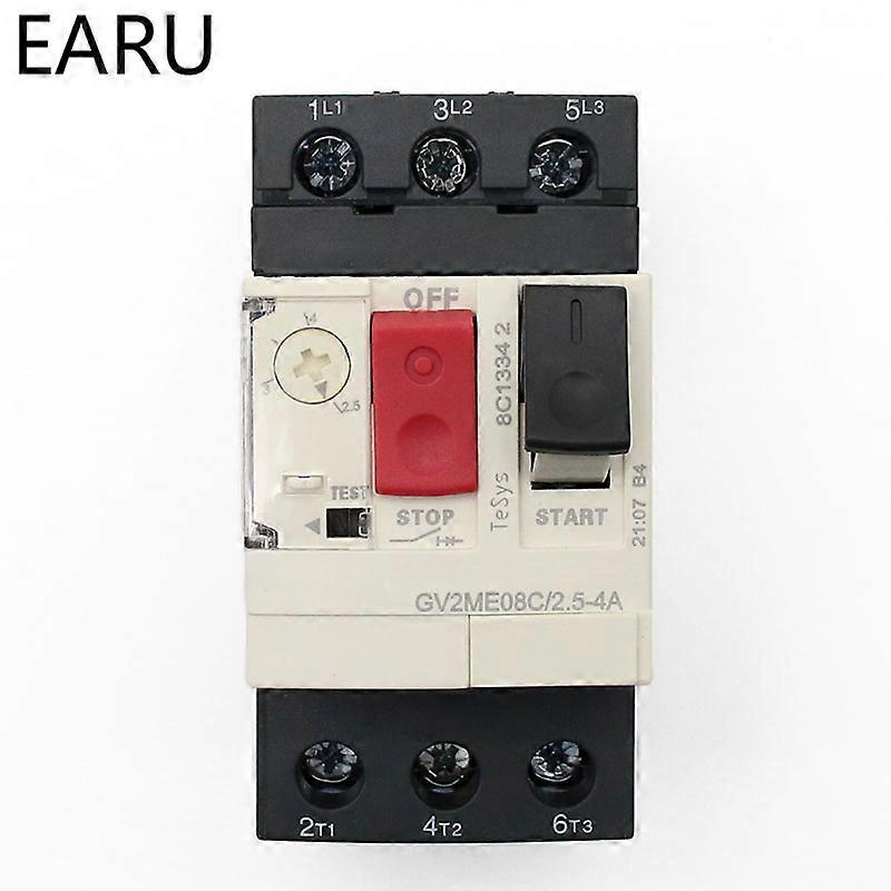 Motor Starter GV2ME Series Motor Protector Motor Circuit Breaker Push Button 3P Thermal Magnetic ...