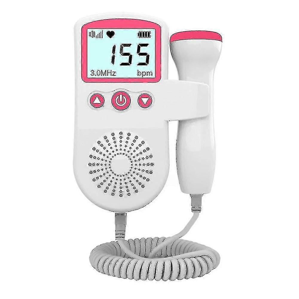 Ultrasonic Fetal Doppler Detect Baby Heartbeat Rate Probe Prenatal ...