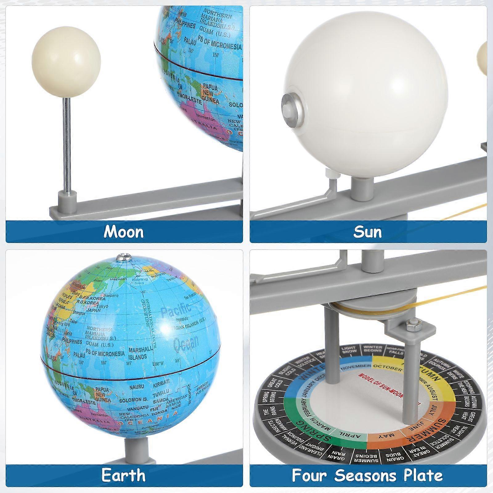 Model of Sun-Moon-Earth Geography Educational Apparatus Earth Sun Moon ...