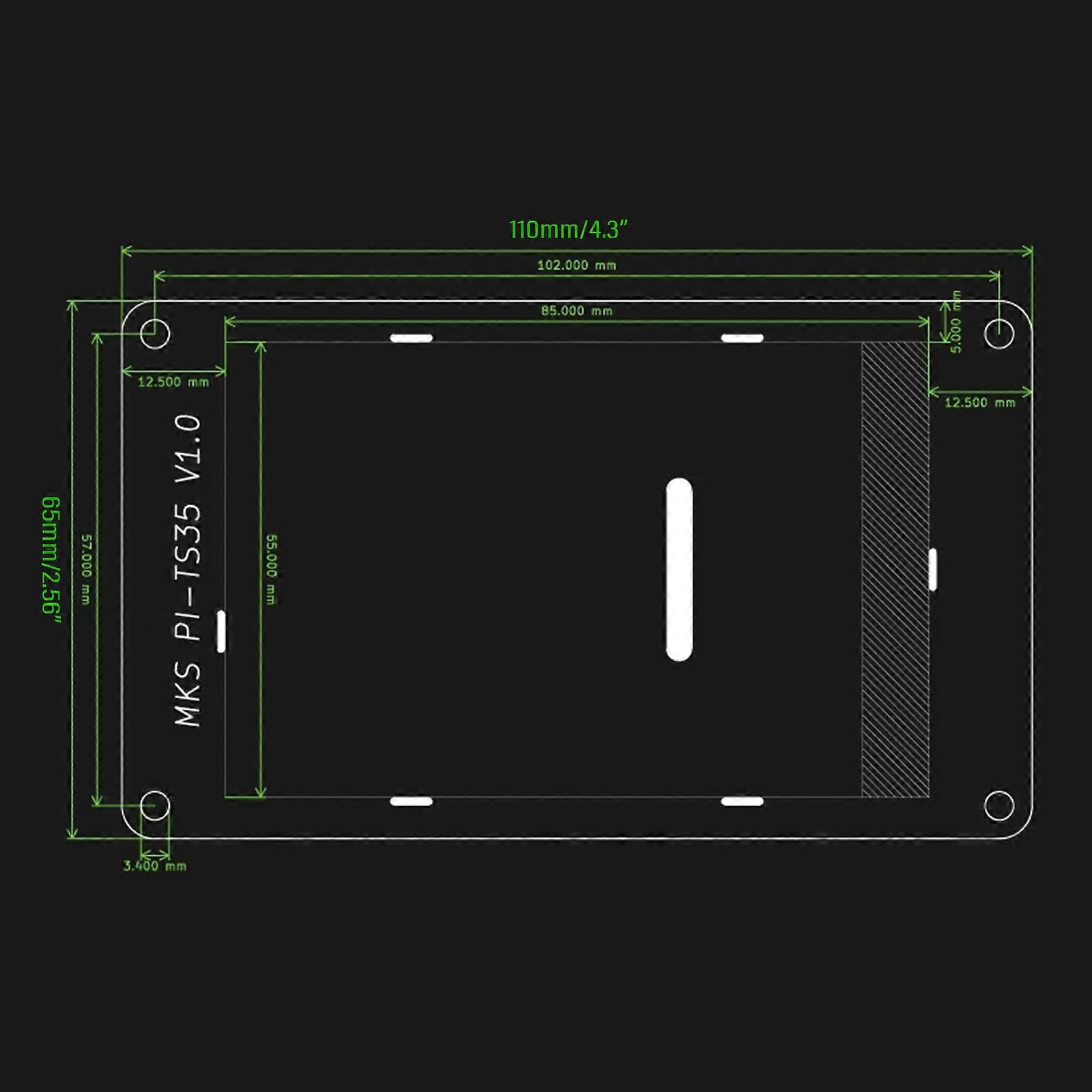3D Printers Motherboards 64bit MKS PI V1.1 Control Board Replacement ...