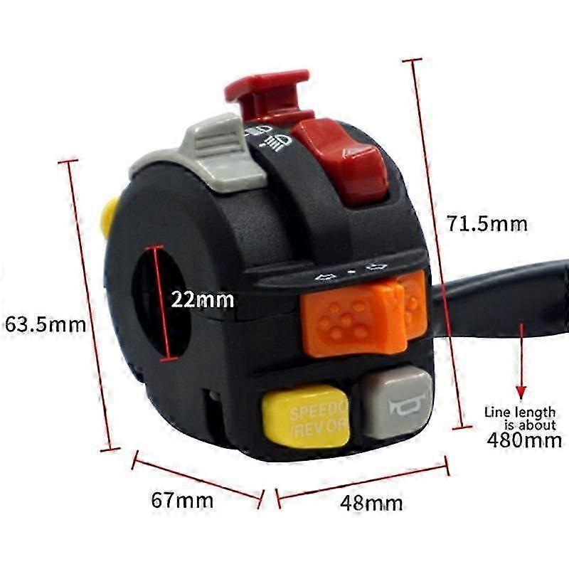 ATV Left Handle Switch Handlebar Switch for 500 850 570 /Quad 330 550 ...