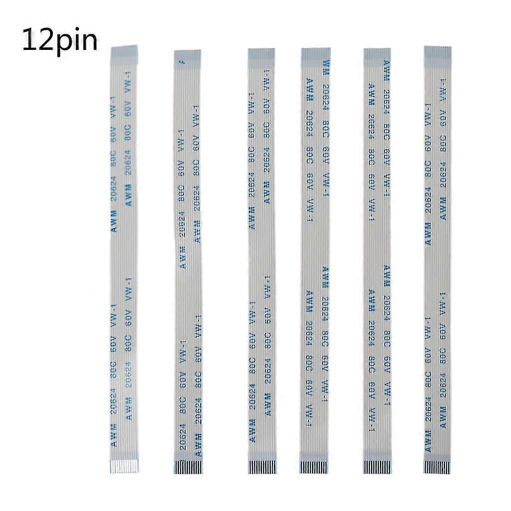 6-Pack 12 Pin 10 Pin 14 Pin Power Button Flex Ribbon Cable for ...