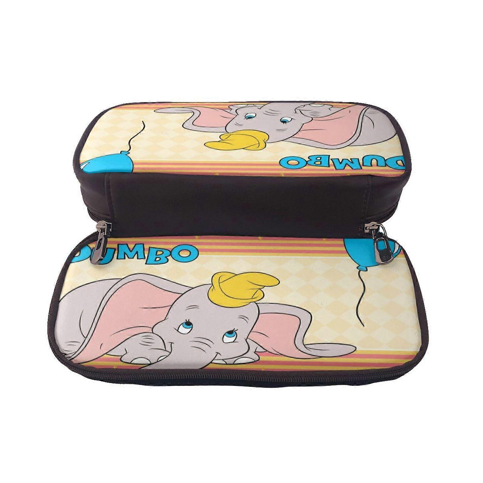 t34 Dumbo The Animated Series Pencil Case Elegant PU Leather Pen Bag ...