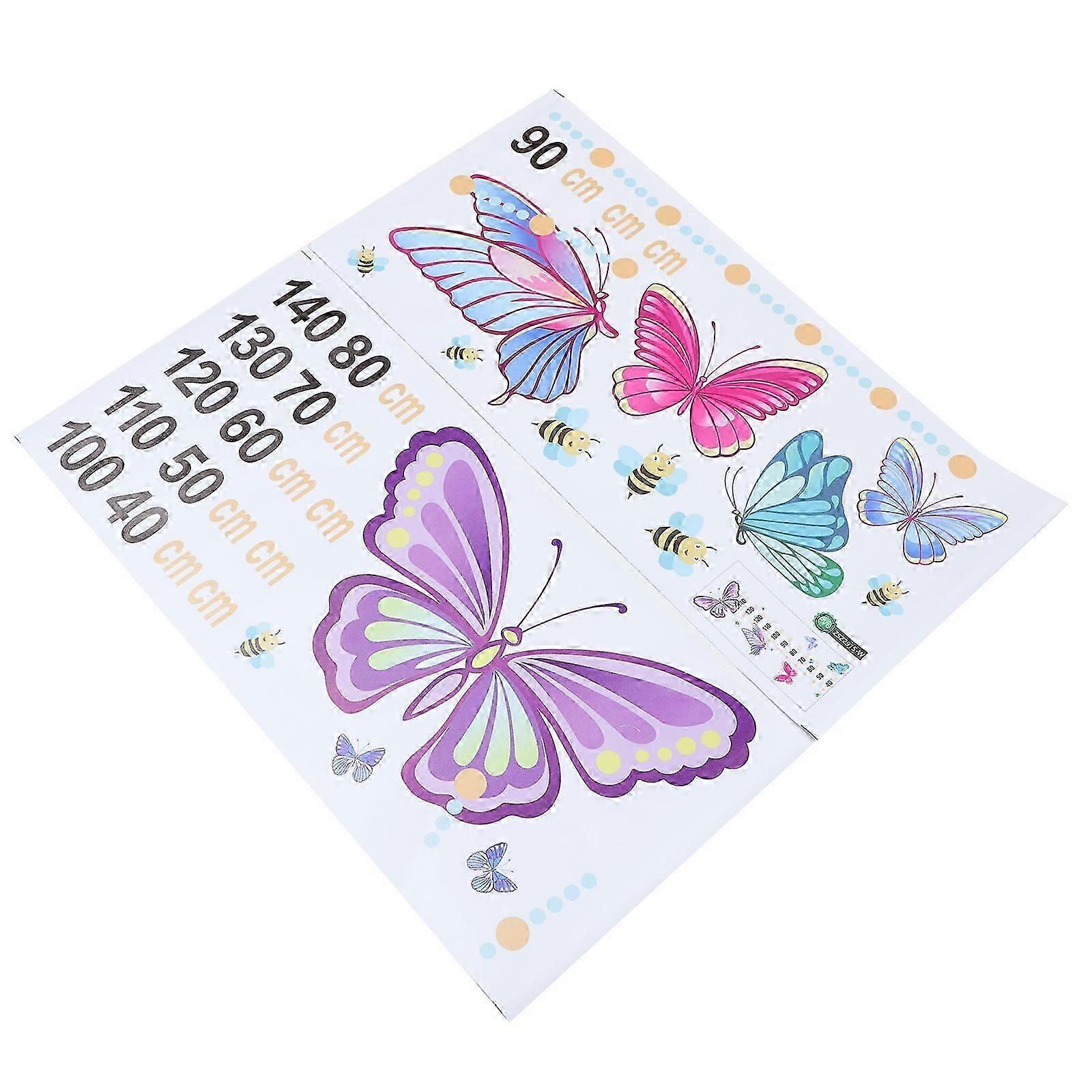 2 Sheets Boy Stickers Baby Boy Weight Chart Child Height Wall Chart ...