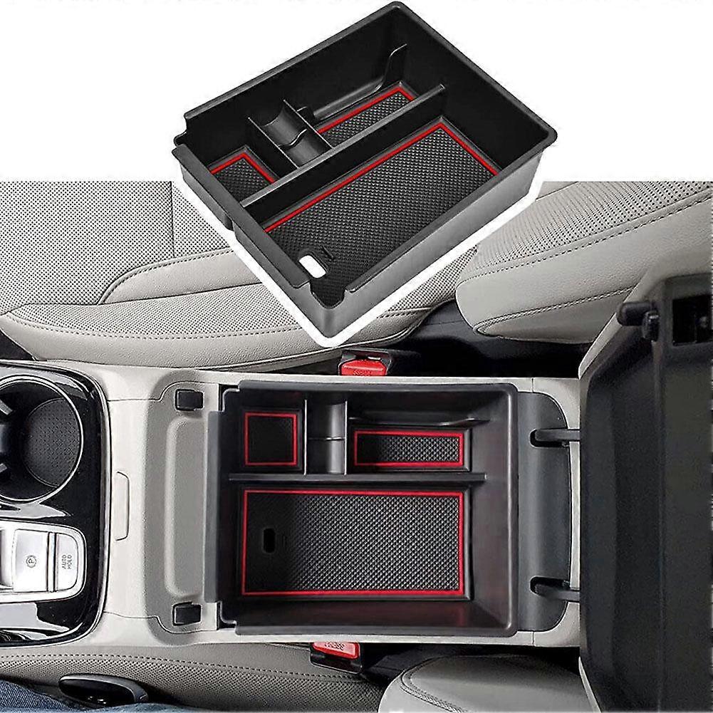 For Hyundai Tucson 2022 Center Console Organizer Tray Armrest Storage ...