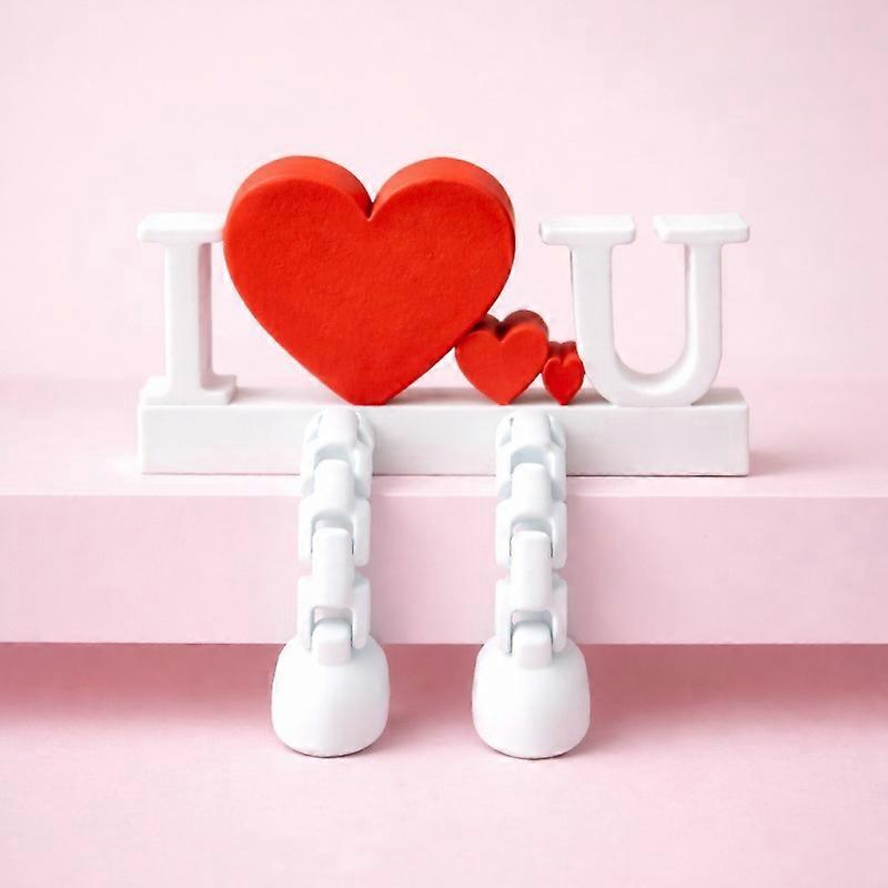 Valentine's Day Movable Joint Desktop Decorations for Valentine's Day ...
