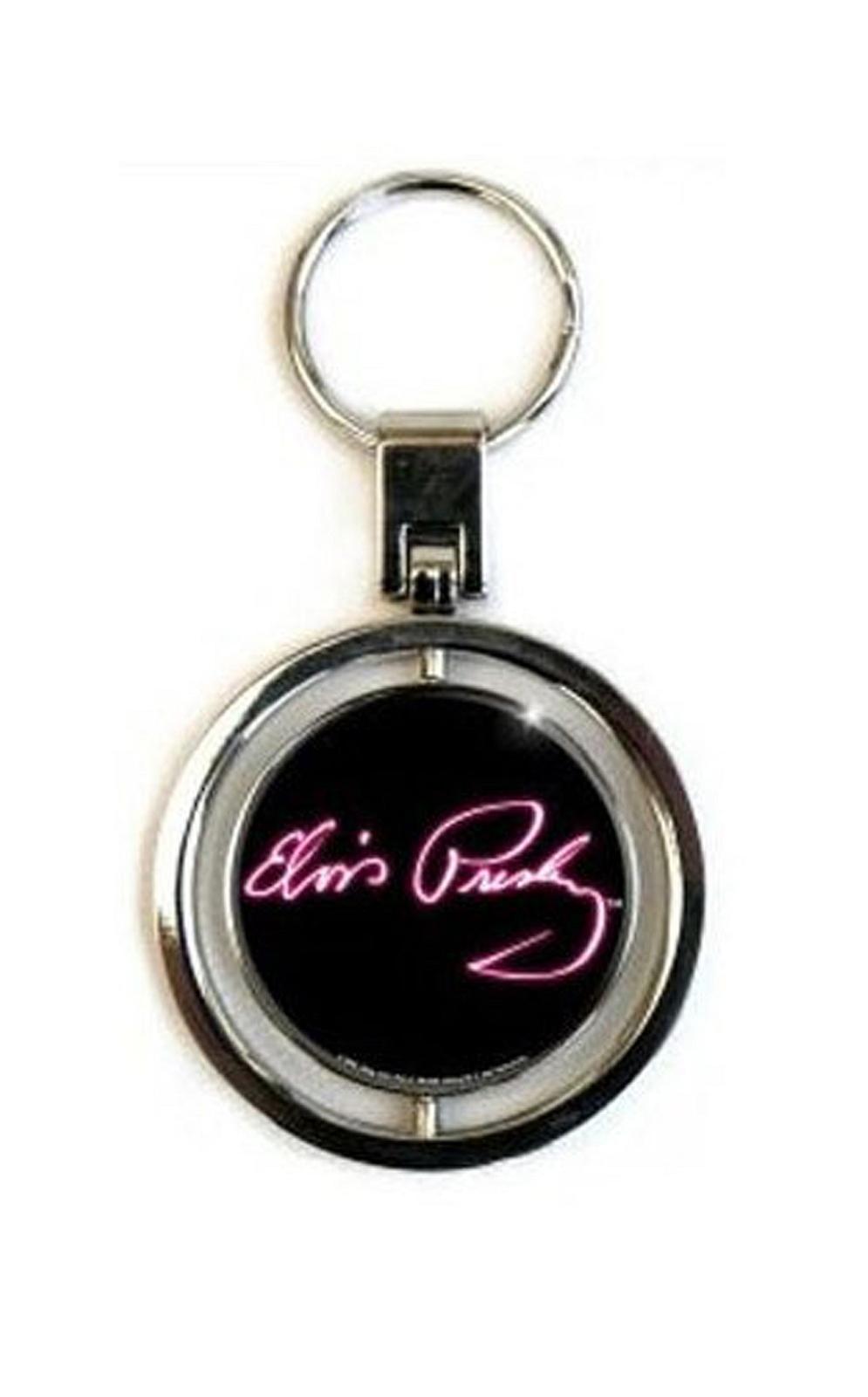 Elvis Presley Keyring Lets Face It Spinner Keychain | Fruugo US