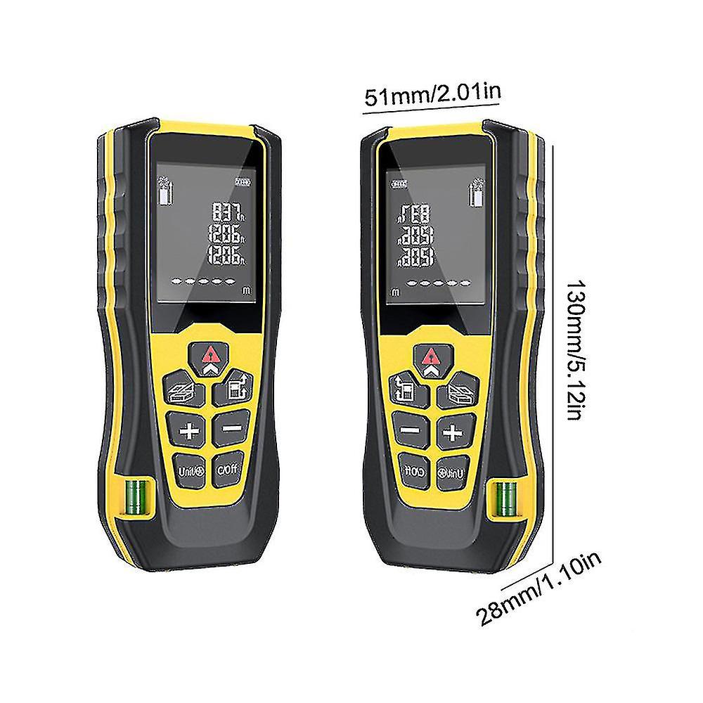 Laser Rangefinder High-precise Electronic Measuring Ruler Length Area ...