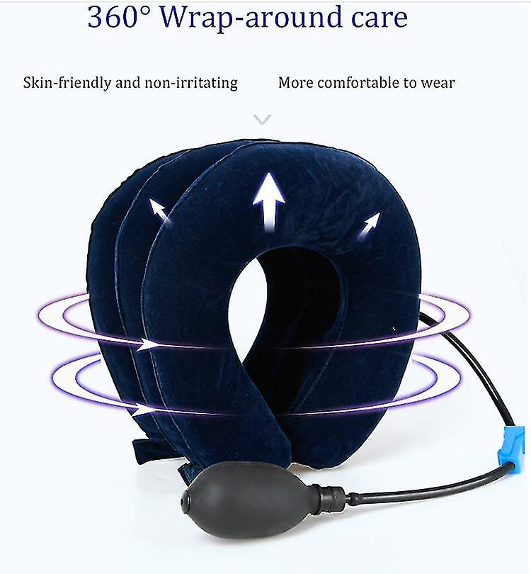 Inflatable Neck Brace & Neck Decompression Cervical Neck Traction ...