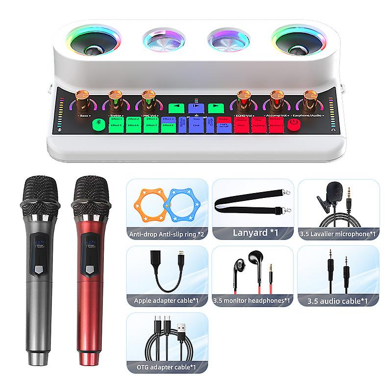 Live Sound Card Audio All-in-one Machine S20 Home Ktv Live Streaming ...