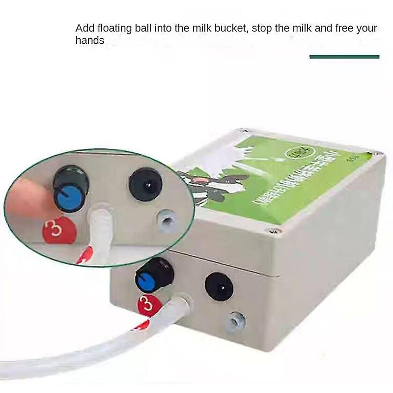 Milking Machine 5l Automatic Pulse Milking Farm Cow Goat Sheep Vacuum ...