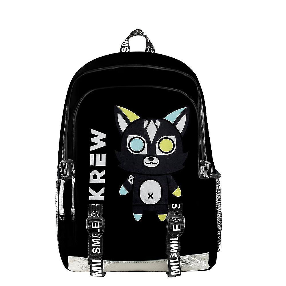 Itsfunneh Krew District Merch Ryggsäck 2022 Casual Style Skolväska ...