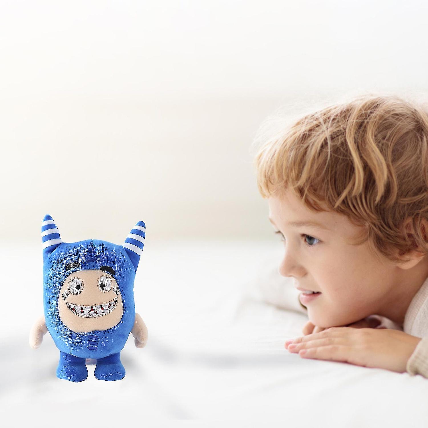 Plysch Oddbods Tecknade leksaker Dockor Mjuk Söt Pogo Nya 18cm Bubblor ...