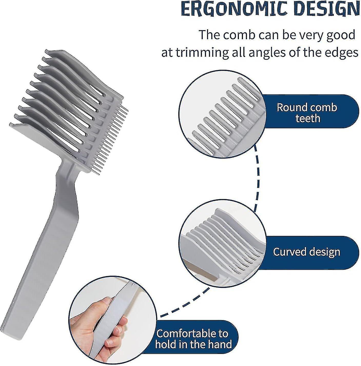 2pcs Barber Fade Combs,professional Hair Cutting Comb Heat Resistant ...