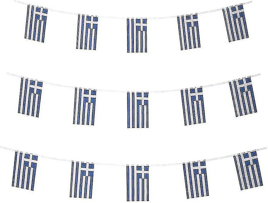 Kryc Greece Flags Greek Small String Mini Flag Pennant Banner ...