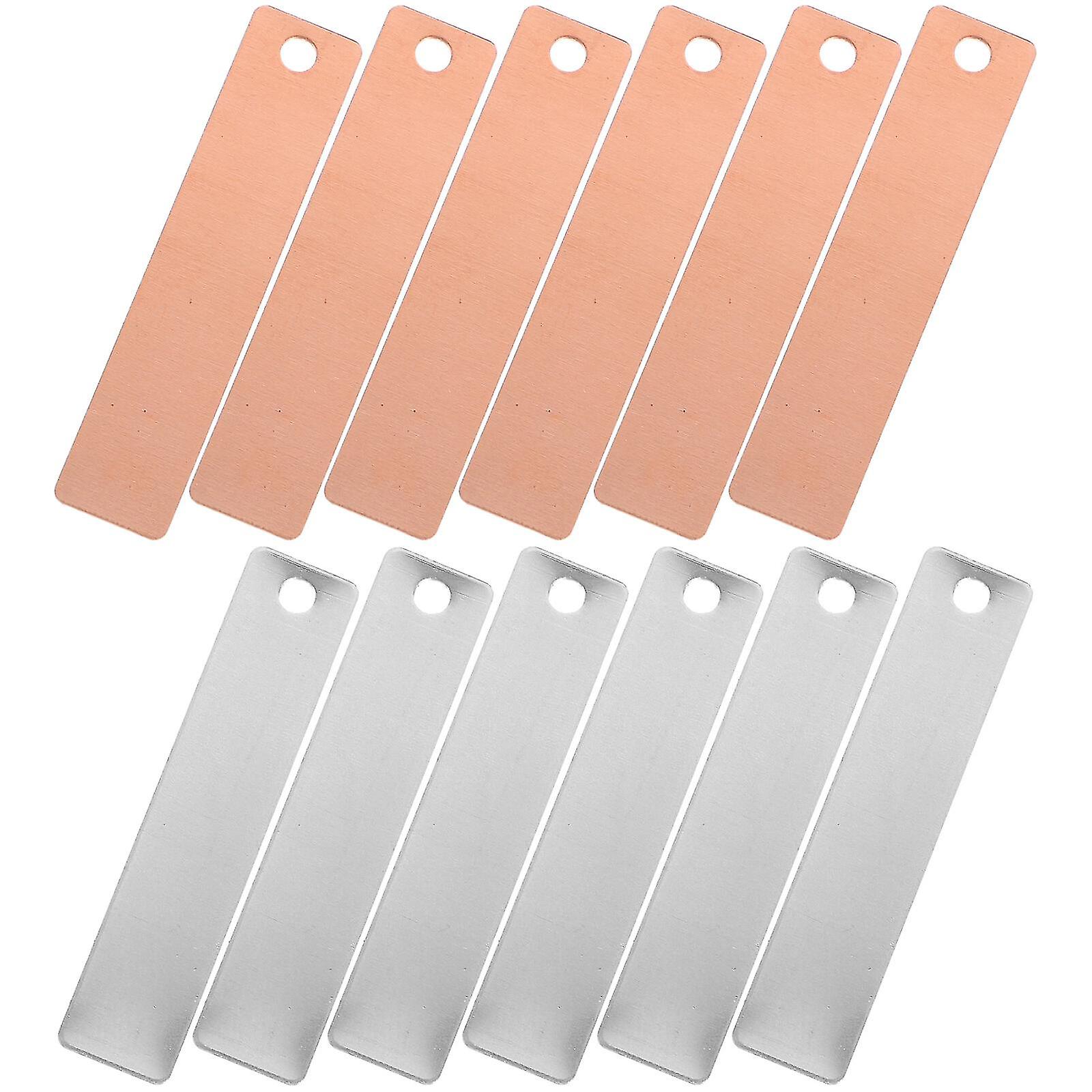 1 Set Zinc Copper Anode Sheet Metal Electrode Sheet for Fruit Battery ...