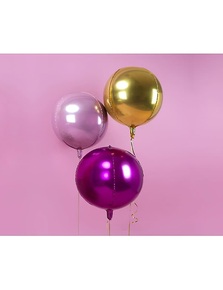 Metallic gold round aluminium balloon 40 cm | Fruugo UK