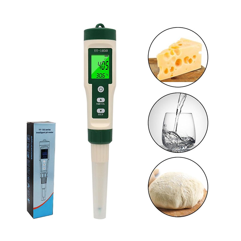 Professional Soil pH Tester Temp Digital Display Precise Meat pH ...