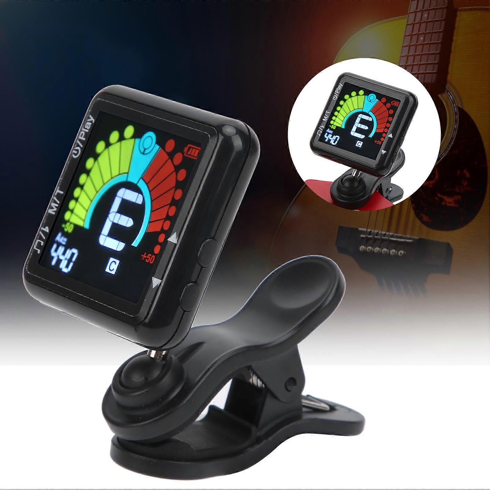 Metronome Tuner Clipon Rechargeable 2 In 1 Multifunctional String ...