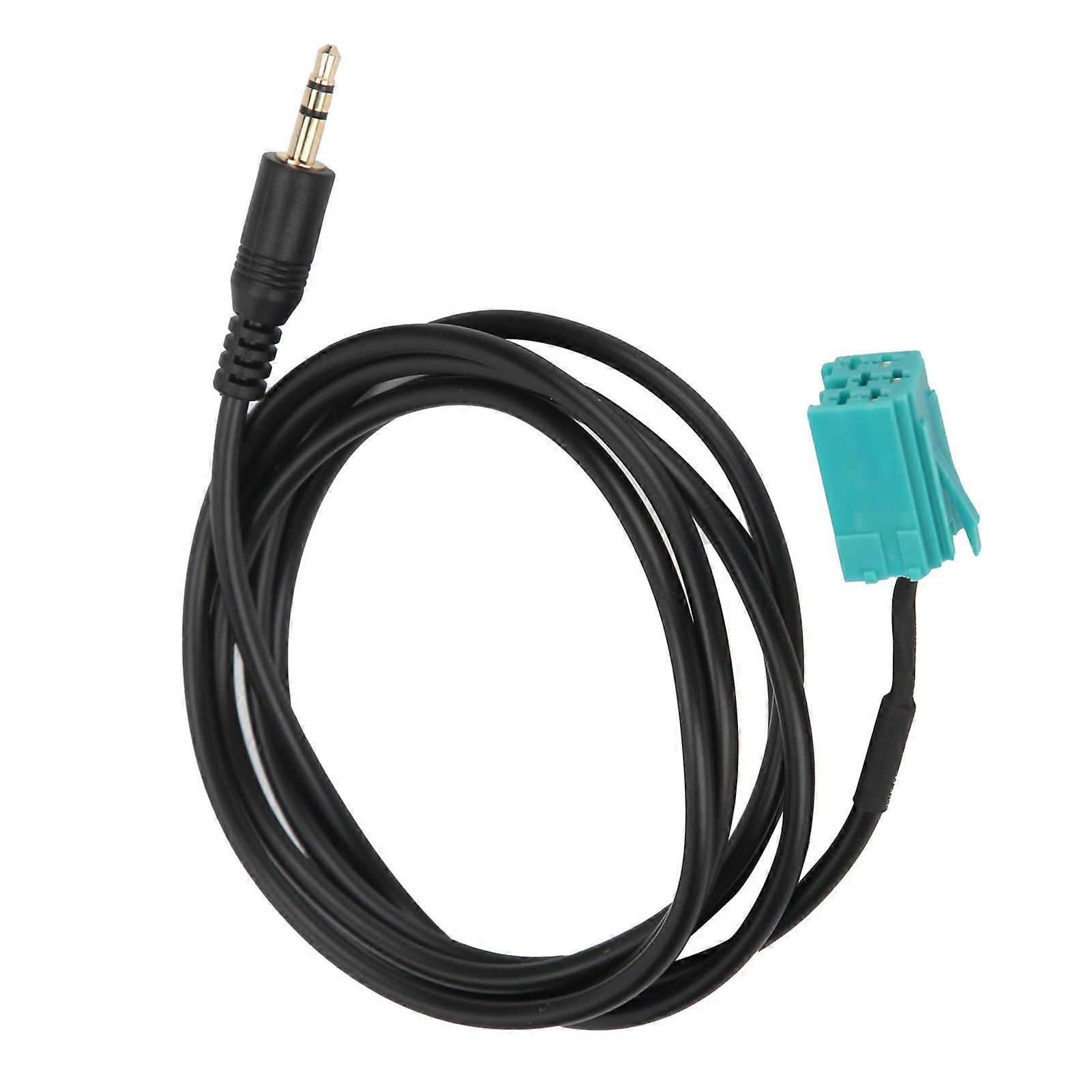 Car Audio Cable 3.5mm AUX Stereo Input Adapter Fit for Clio/Megane ...