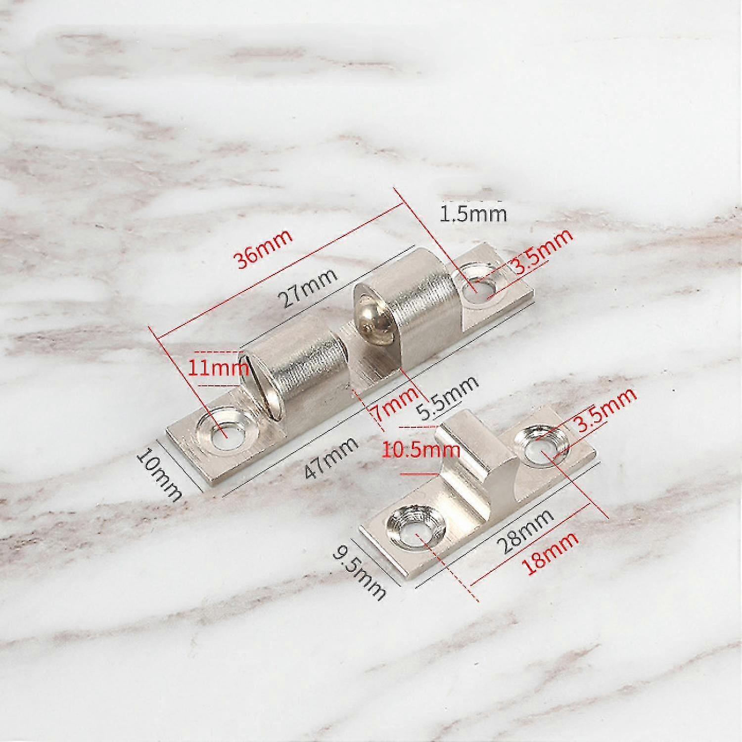 4 Pcs Double Ball Tension Roller Catch Latch for CabinetCabinet Door ...
