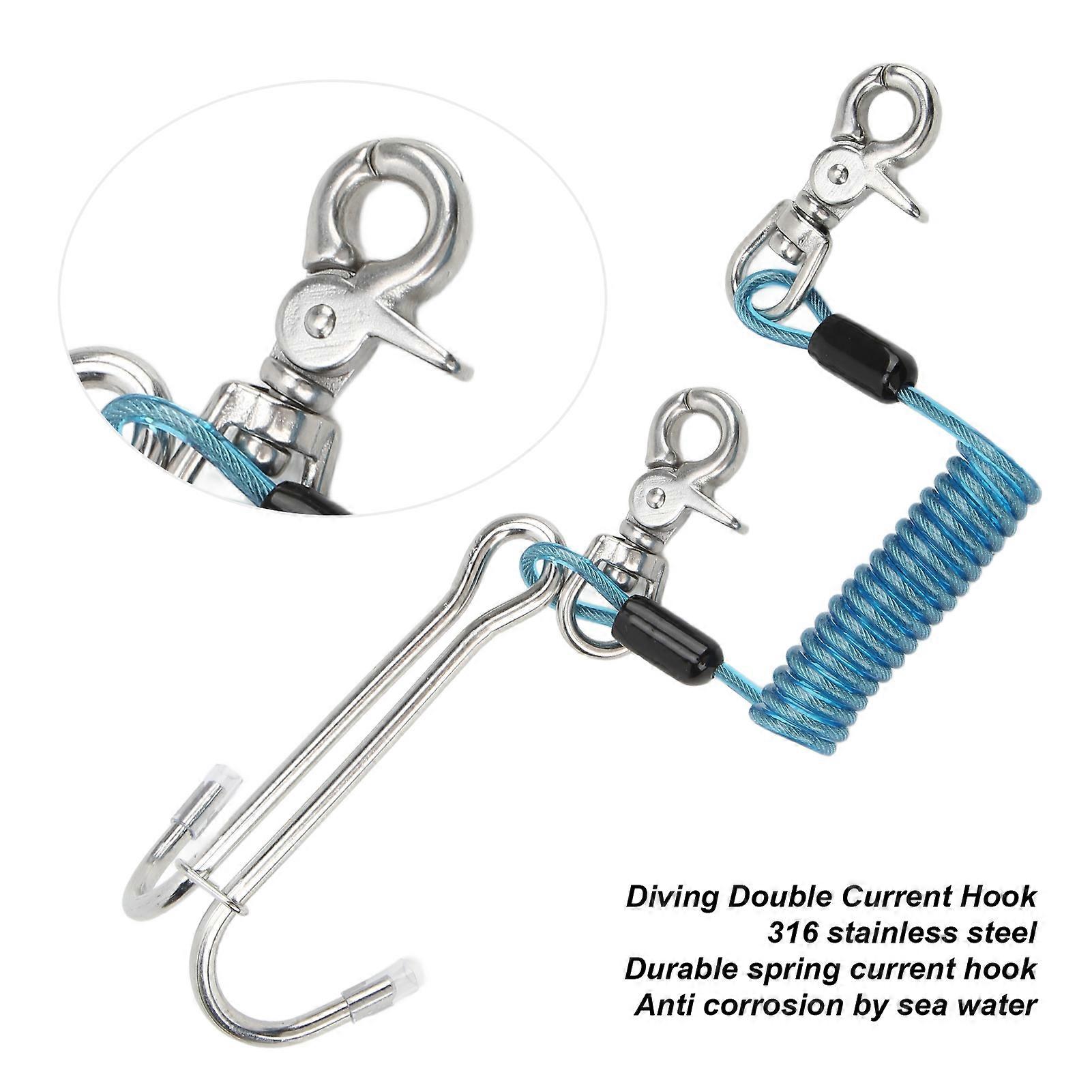 Double Reef Hook Drift Hook 316 Stainless Steel Double Reef Hook Diving ...