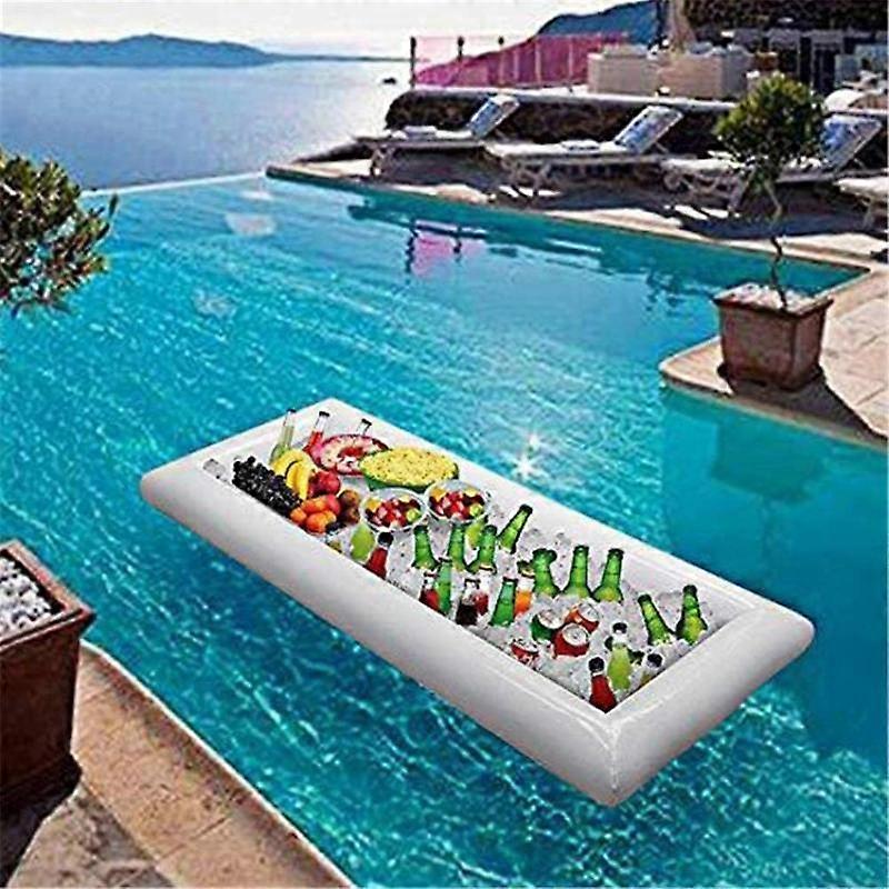 Barsinfi Inflatable Serving Bar Salad Ice Tray Food Drink Containers ...