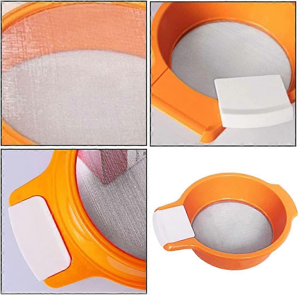Kitchen Flour Sifter, Sugar Powder Sieve, Multifunctional Plastic Flour ...