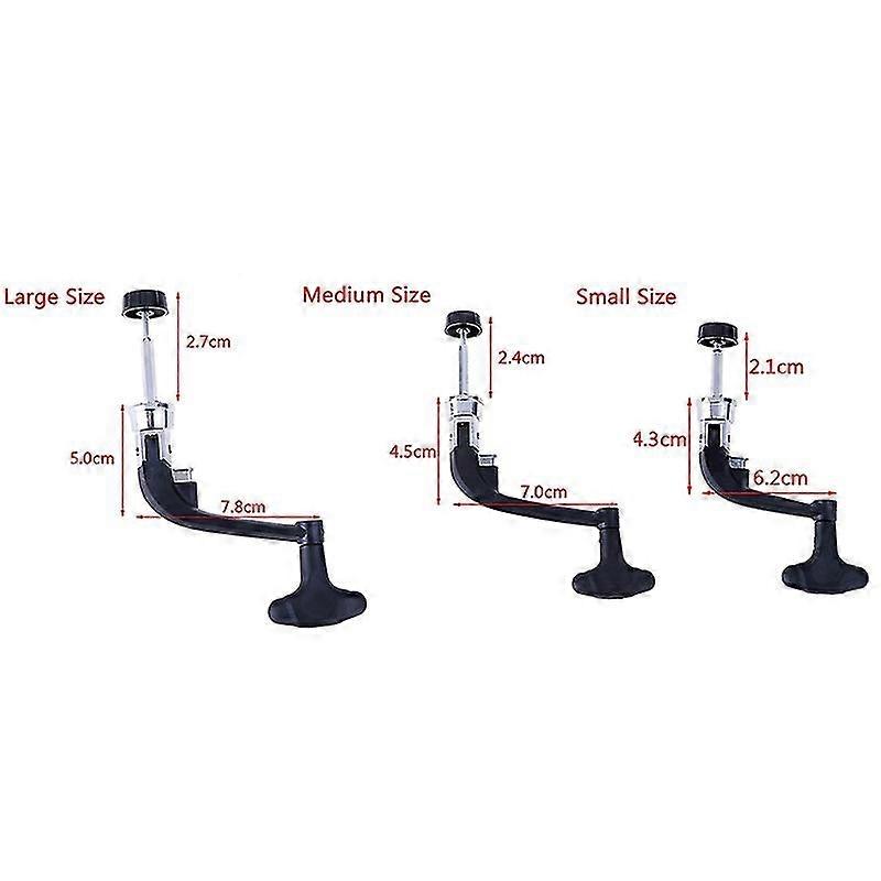 1PCS Metal Spinning Reel Handle Grip Fishing Reel Replace Folding ...