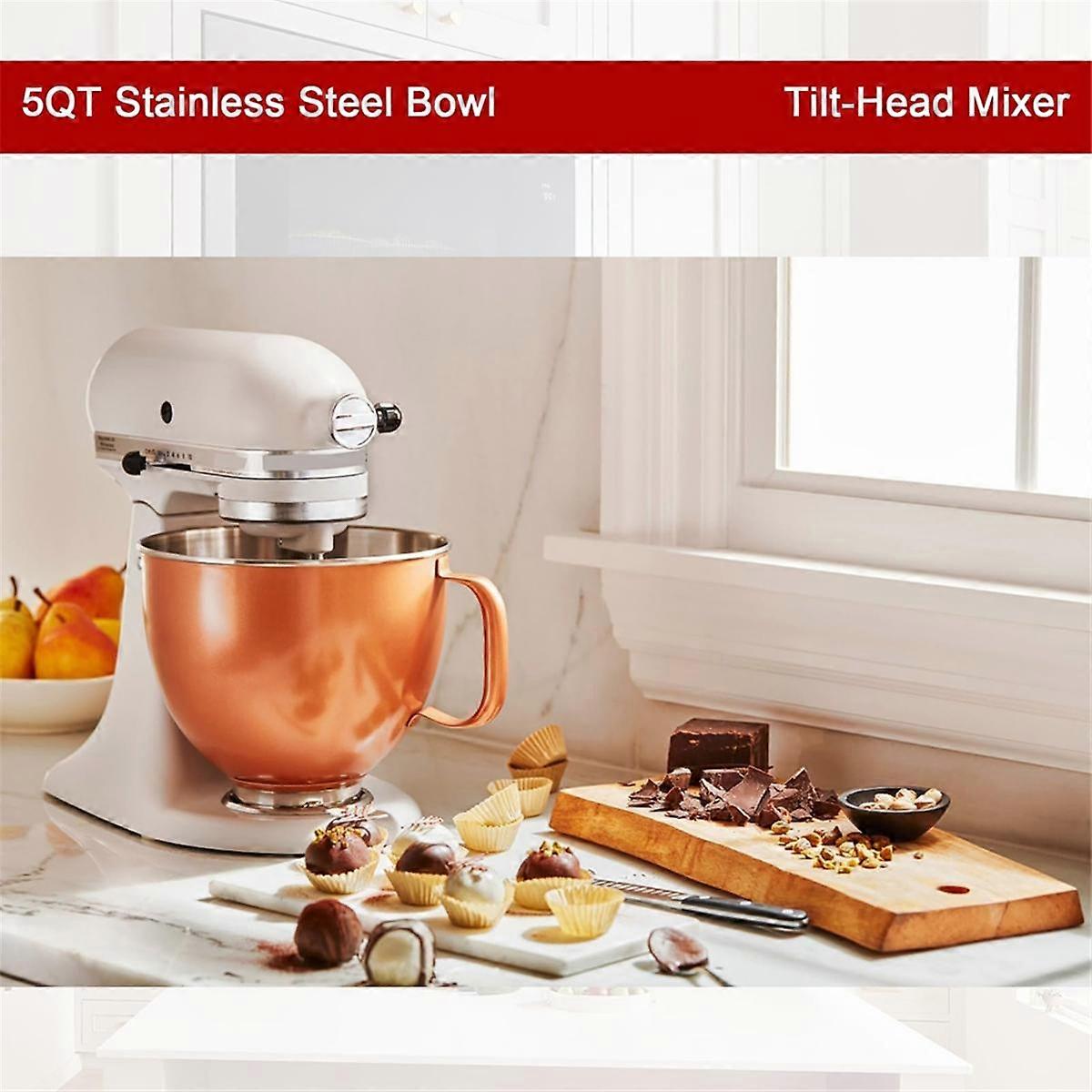 5 QT Stainless Steel Mixer Bowl for Artisan&Classic 4.5-5QT Tilt ...