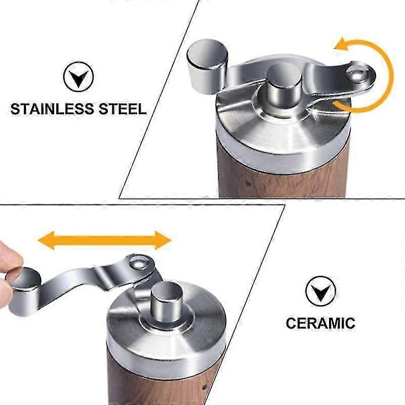 Manual Coffee Bean Hand Grinder Coffee Beans Grinding Machine Grain ...