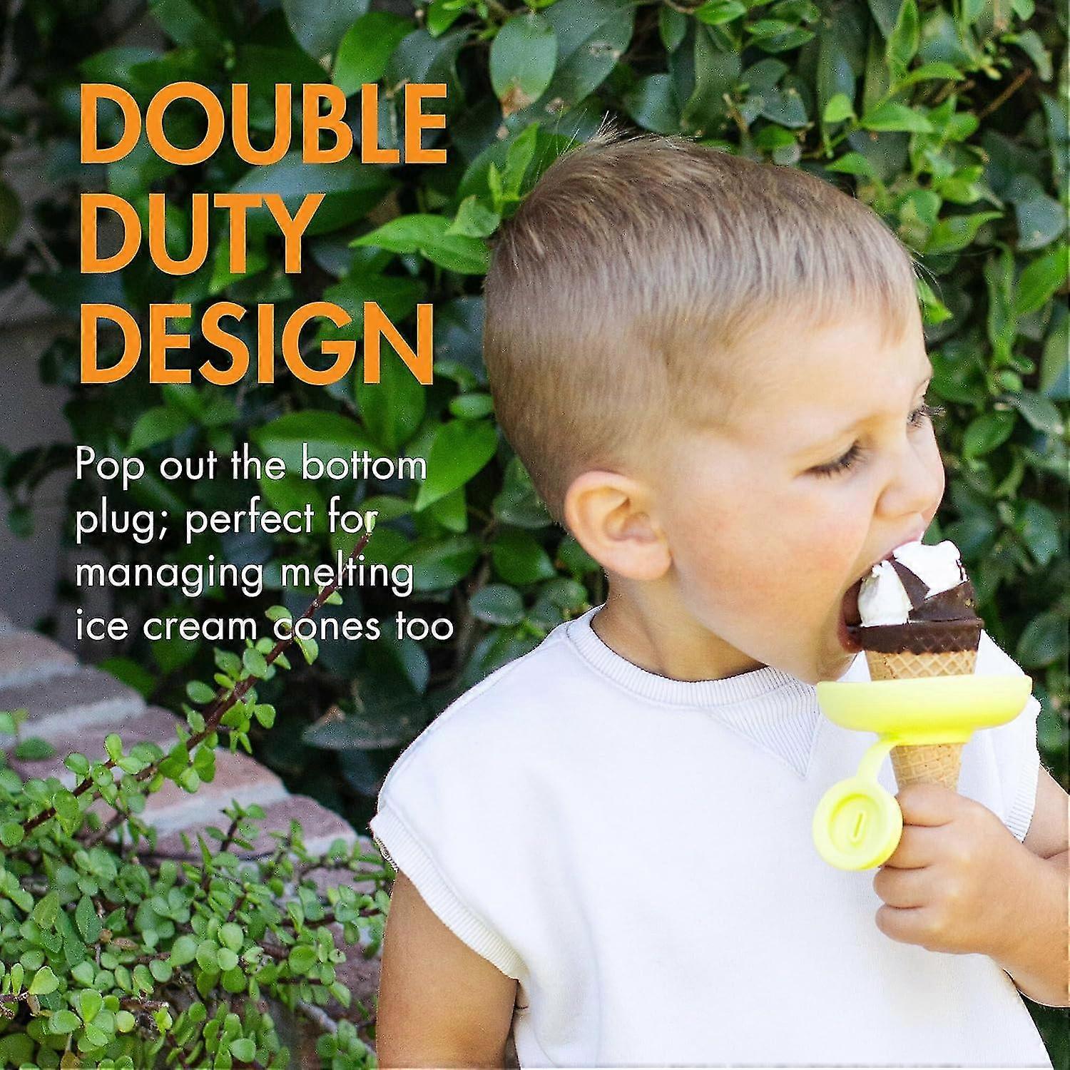 4pcs Popsicle Holders for Kids - Catches Drips Before They Drop ...