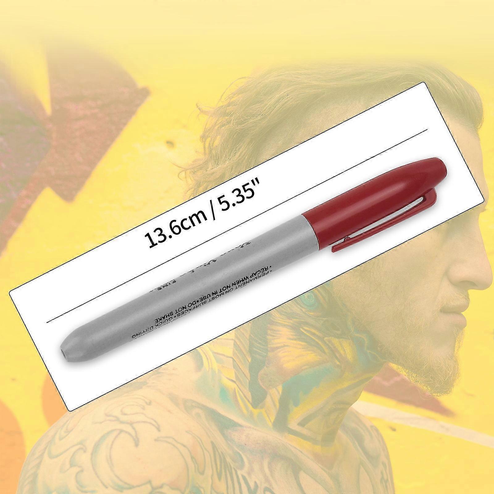 Tattoo Marking Pen, 12 Colors Temporary Tattoo Markers For Skin ...