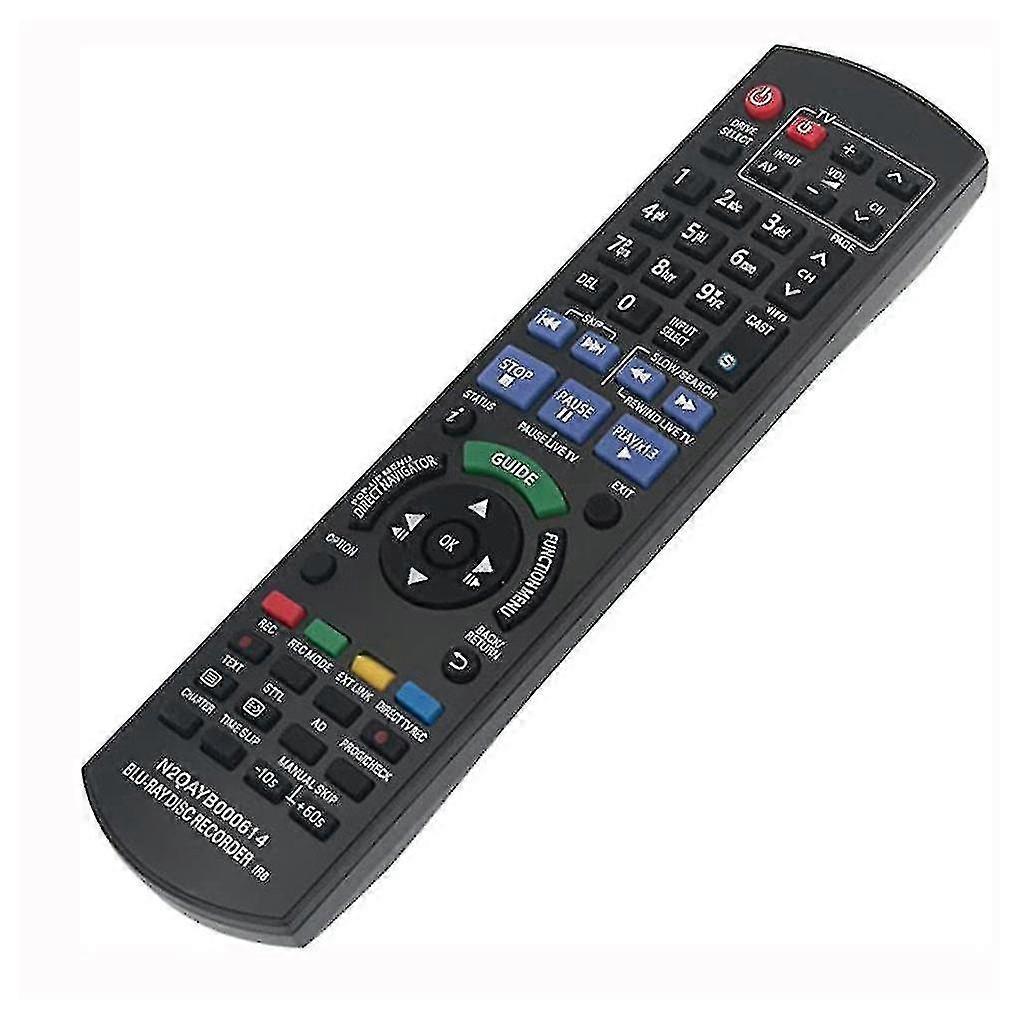 Remote Compatible with Blu-ray Dvd Player Dmr-bwt700eb Dmr-bwt700 ...