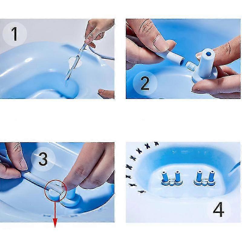 Sitz Bath For Toilet Hemorrhoids Postpartum Care, Perineal Soaking Bath ...